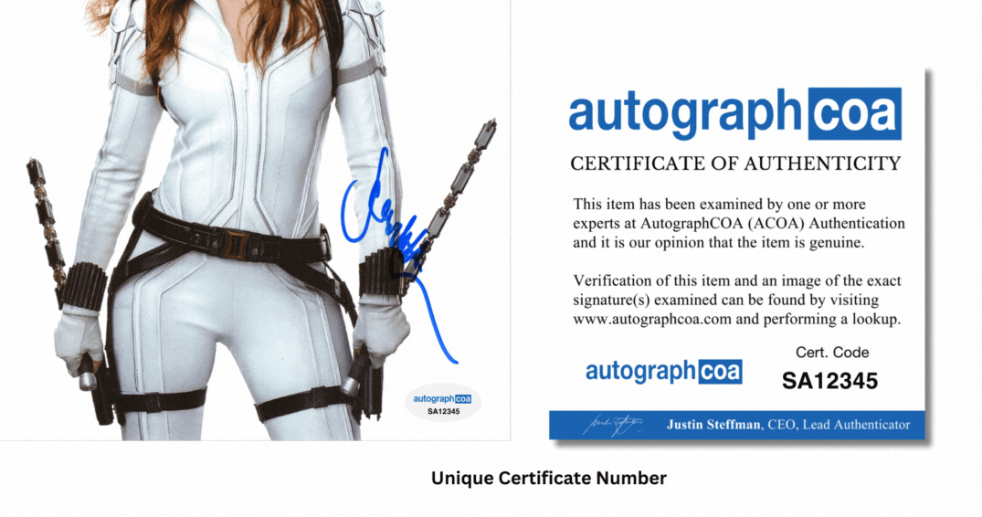 AutographCOA (ACOA) | Autograph Authentication for Celebrity, Music ...